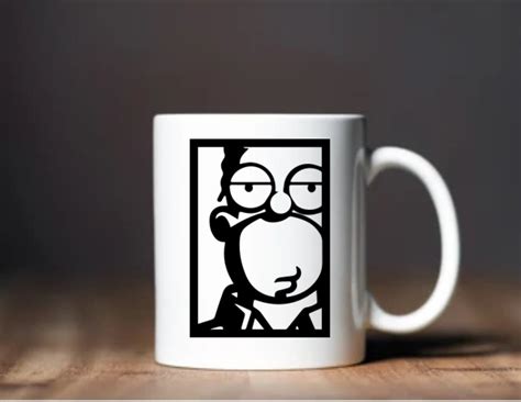Simpsons Svg Laser Cut File Homer Bart Lisa Download Digital File