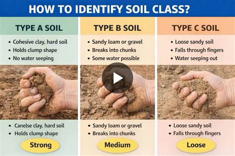 Construction Safety Soil Classification A B C Types Rizwan Ullah