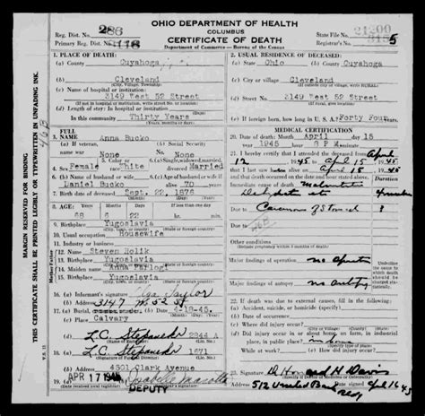 Anna Holik Bucko 1876 1945 Find A Grave Memorial