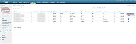 Solved Disable 24 Ghz Radio On Lightweight Ap Cisco Community