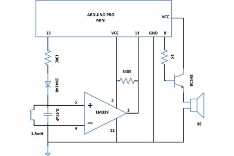 Pi Metal Detector Schematic Diagram Wiring Flow Schema