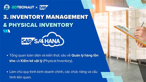 Inventory Management And Physical Inventory In Sap S4hana Edtronaut