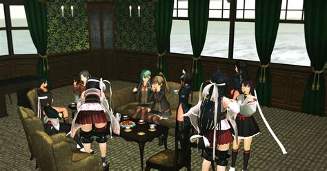 艦これ 航空軍艦のお茶会 Pgpga0615のマンガ Mmd艦これ 扶桑型 伊勢型 Pixiv