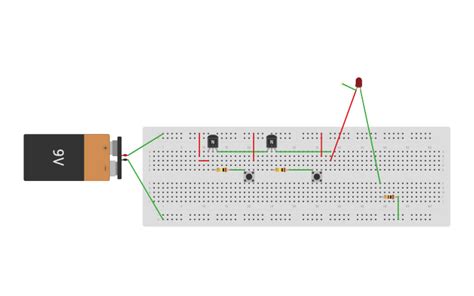 Circuit Design And Gate Tinkercad