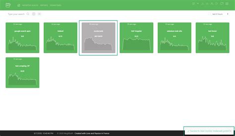 Monitor Operations Mugnsoft Ide Documentation