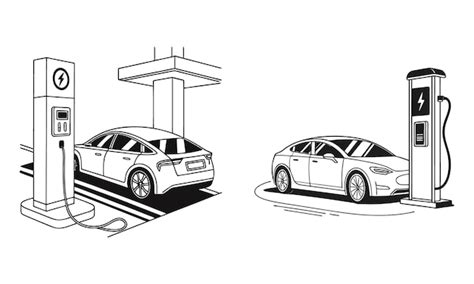 Premium Vector Electric Vehicle Charging Station Icon Ecofriendly