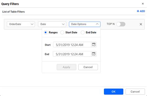 Configuring Data Filters Embedded Bi Bold Bi Learning