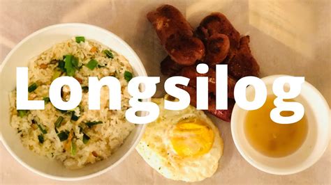 Logsilog Filipino Breakfast Delicious Youtube
