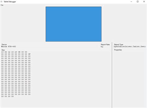 Raw Data Does Not Scale With Debugger Panel Size · Issue 2392 · Opentabletdriver