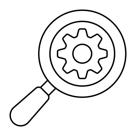 Modern Design Icon Of Setting 13003544 Vector Art At Vecteezy