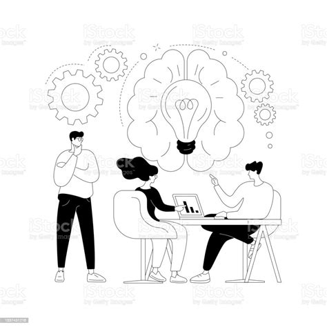 Brainstorming Abstract Concept Vector Illustration Stock Illustration Download Image Now Istock