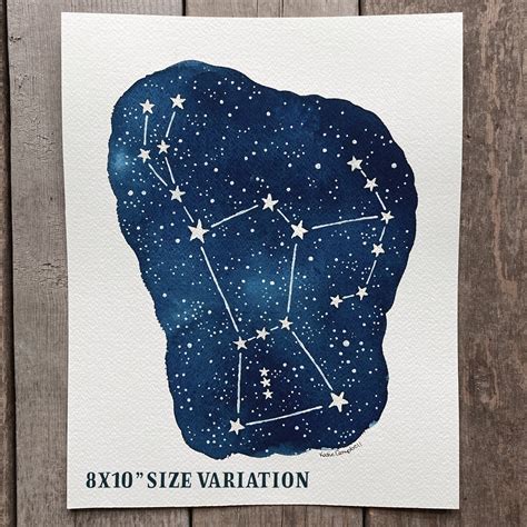 Orion Constellation Art