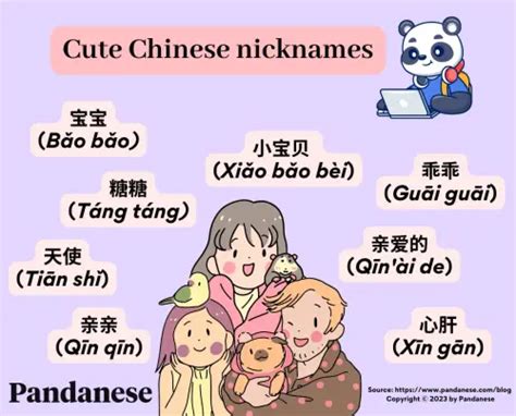 50 Chinese Nicknames For Any Relationships And Meanings
