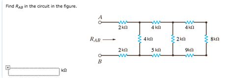 Solved Find RAB In The Circuit In The Figure RAB Chegg
