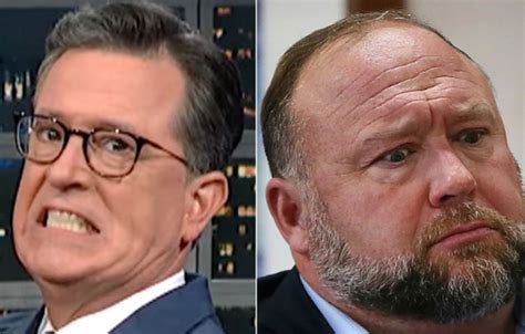 Stephen Colbert Taunts Alex Jones With An Epic Dick Pic Fact Check