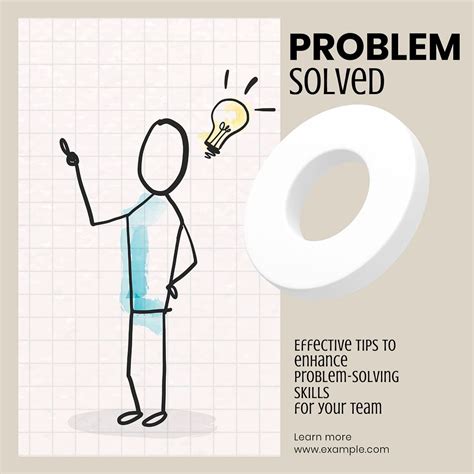 Problem Solved Instagram Post Template Premium Editable Template