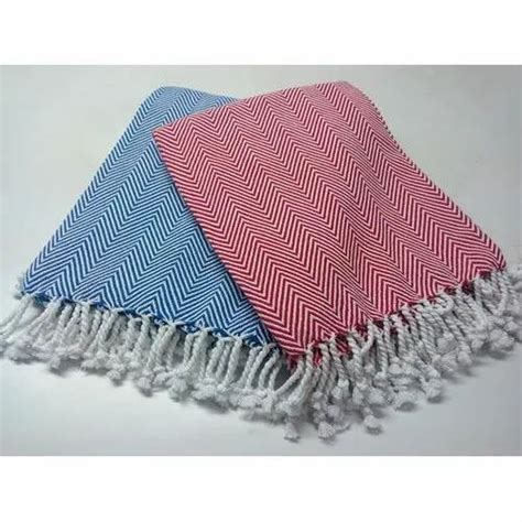 Bed Throws Recycled Cotton Herringbone Throws Manufacturer From Karur