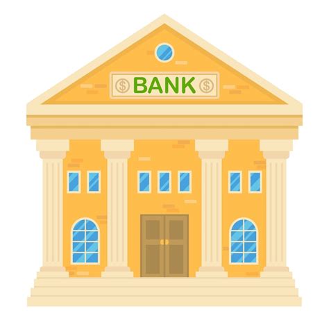 은행 일러스트 벡터 Freepik에서 무료 고품질 벡터를 다운로드하세요 Freepik