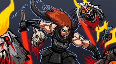 Solikarxnioh Beth Ravencoft Vs Yokai By Artfrenzyboris On Deviantart