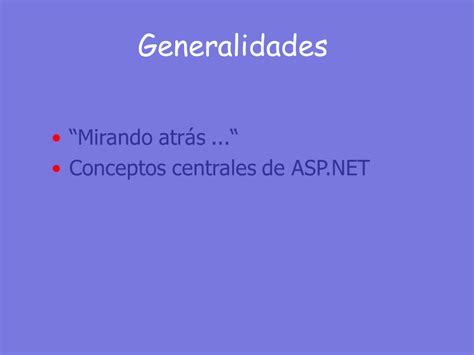 Introducción a ASP NET y Microsoft Framework