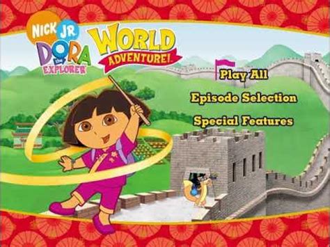 Doras World Adventure Dvd Menu Walkthrough Youtube