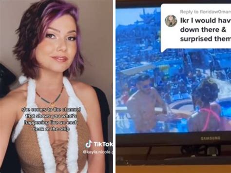 Relationships Boyfriend Caught Out Cheating On Carnival Cruise Ship