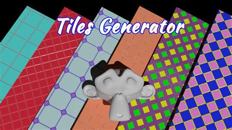 Artstation Procedural Tile Generator For Blender Resources