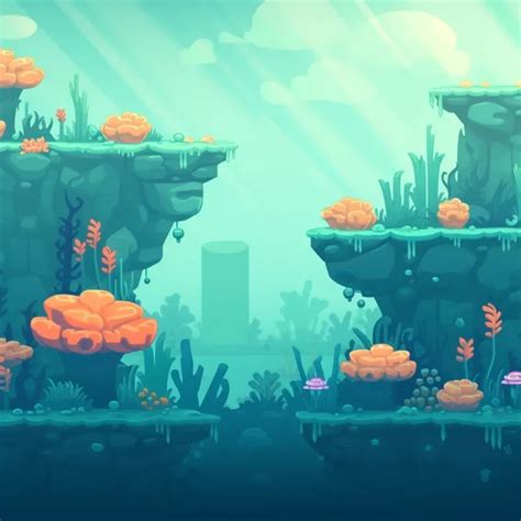 Platform Game Backgrounds Midjourney Prompt Promptbase
