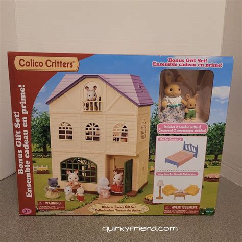 New Calico Critters Wisteria Terrace Bonus T Set With Sunny Rabbits — Quirkyfriend