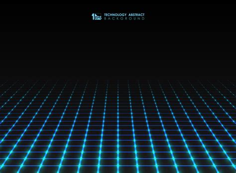 Abstract Futuristic Square Grid Line Pattern Connect Background 2456029 Vector Art At Vecteezy