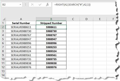 How To Separate Numbers After A Symbol In Excel