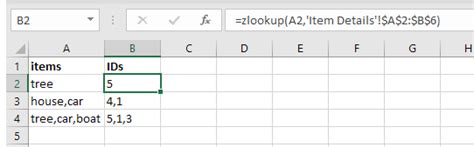 excel how to use a vlookup or xlookup when a cell has comma seperated values stack overflow
