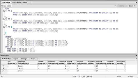sql ¿cómo unir cuatro tablas que contienen datos diferentes en una