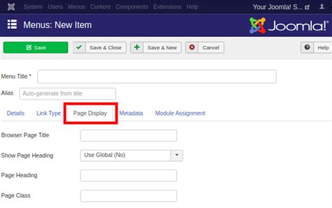 Adding Menu Items Tpoint Tech