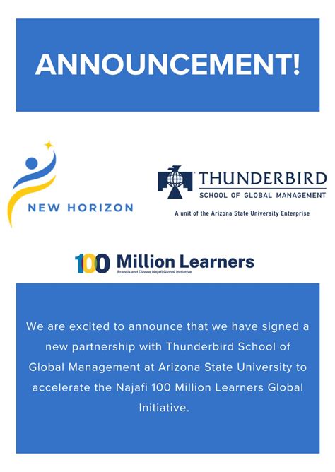 New Horizon Initiative On Linkedin Announcement Today We Are Excited To Announce That We Have