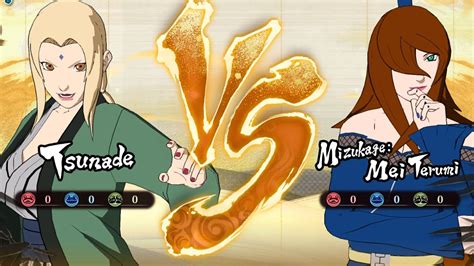 Tsunade X Mei Naruto X Borutoultimate Ninja Storm Connectionsvery