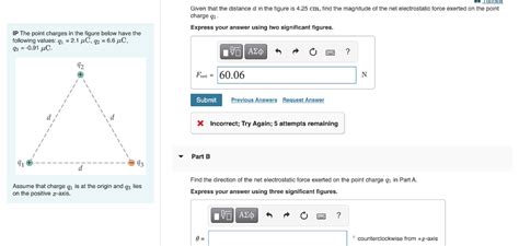 Solved Review Given That The Distance D In The Figure Is Chegg