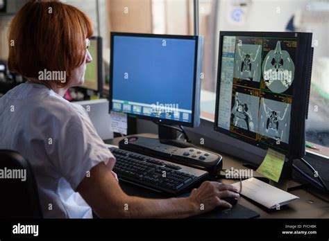 CT SCAN EXAMINATION Stock Photo Alamy