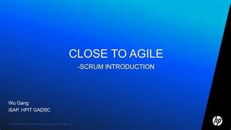What Is Agile Scrum Ppt Technology And Computing