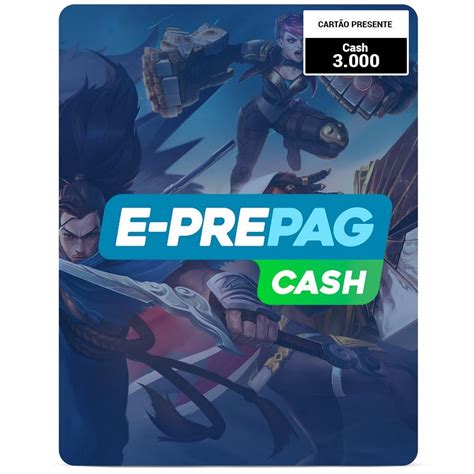 E Prepag Cash 3000 Código Digital Thkeys Antiga Pentakill Store