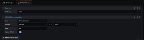 Influxdb Grafana计算成功率grafana 计算成功率 Csdn博客