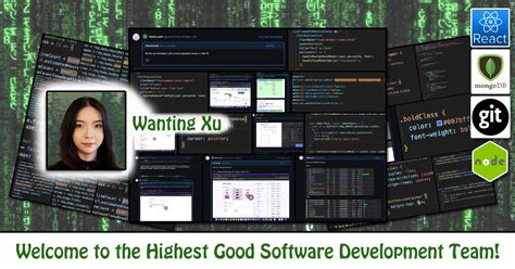 One Community Welcomes Wanting Xu To The Software Team