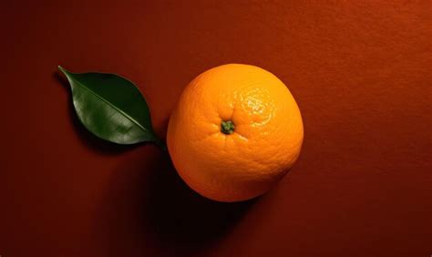 Premium Ai Image Tangerines On A Dark Background Generative Ai