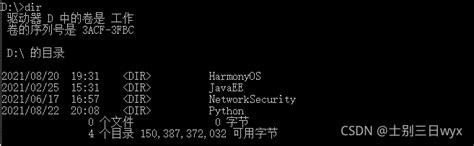 最全windows系统cmd常用命令详解 cmddir命令详解 1 ，【工作感悟】 windows dir命令 csdn博客
