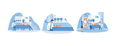 Professional Scientists Doctors And Chemical Researchers Working Medical Tests Chemical