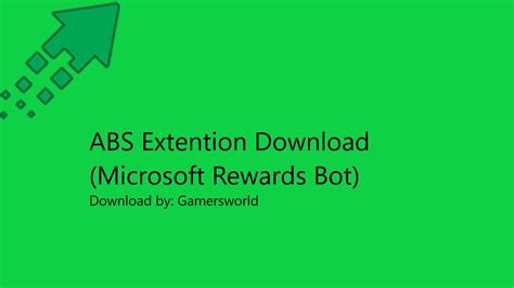 ABS Extension Download Microsoft Rewards Bot YouTube
