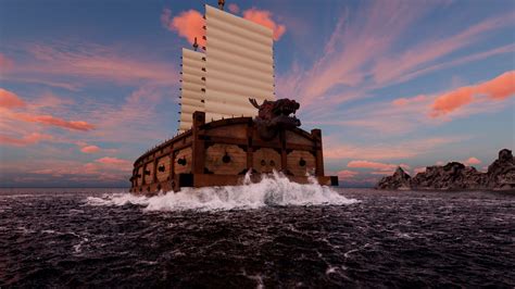 Turtle Ship 3d Turbosquid 2209194