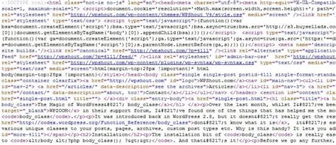The Magic Of Wordpress Bodyclass • Wpshout