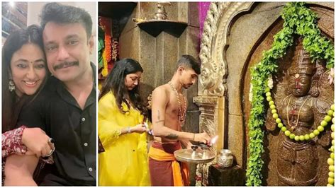 ತಮ್ಮ ಪತಿ ದರ್ಶನ್‌ಗಾಗಿ ಶಕ್ತಿದೇವತೆಗೆ ವಿಶೇಷ ಪೂಜೆ ಸಲ್ಲಿಸಿದ ವಿಜಯಲಕ್ಷ್ಮಿ Darshan Wife