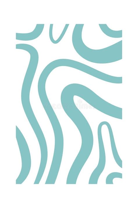 Abstract Curved Rectangle Pattern Stock Vector Illustration Of Repeat Modern